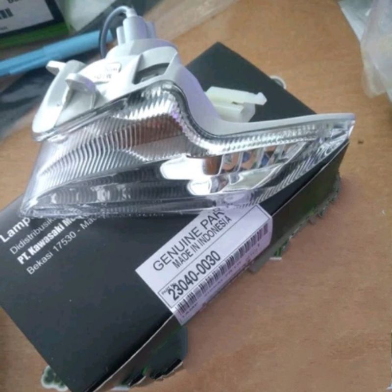 Jual Lampu Sein Riting Depan ZX 130 ZX130 Kanan Kiri Original Kawasaki ...