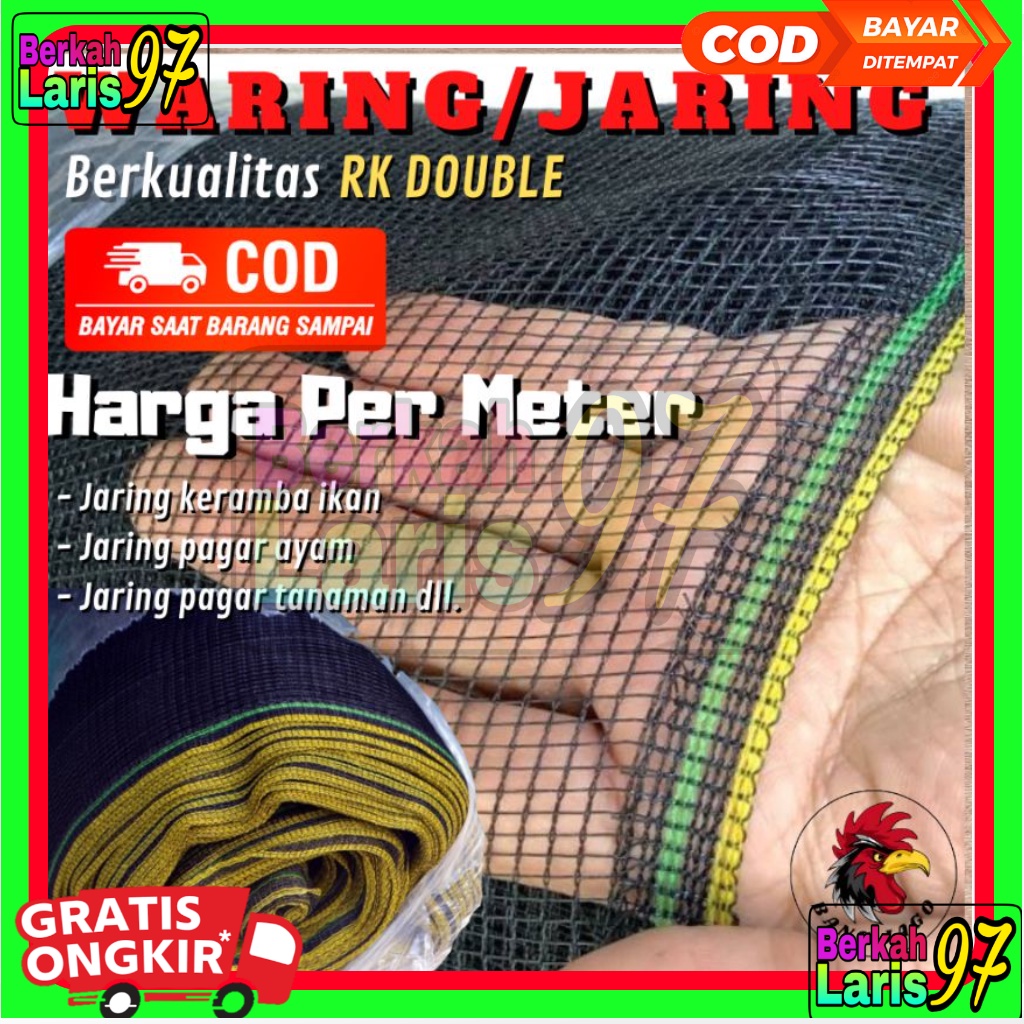 Jual Waring, Jaring pagar ayam, jaring kandang, jaring tanaman, jaring ...