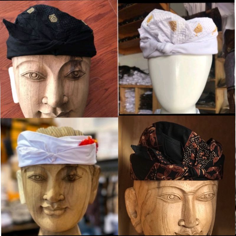 Jual Udeng Bali Model Polosan Dan Motif Batik / Bahan Katun Halus ...