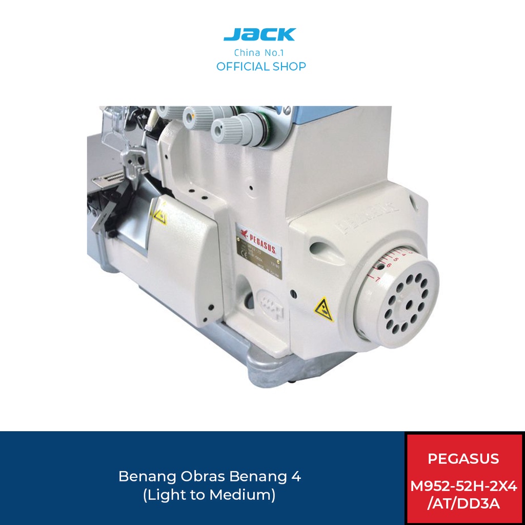Jual Mesin Obras Benang 5 Pegasus M952-52H-2x4/AT/DD3A Original | Shopee Indonesia