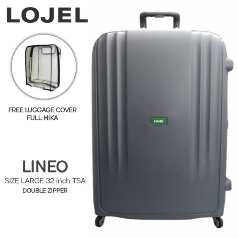 Jual KOPER LOJEL LINEO HARDCASE DOUBLE ZIPPER LARGE SIZE 32 inch TSA ...
