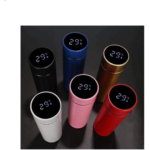 Jual TERMOS / TUMBLER VACUUM STAINLESS LED DIGITAL SUHU / BOTOL AIR ...