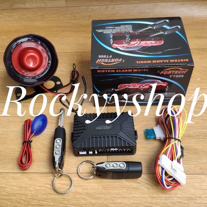 Jual PAKET ALARM MOBIL 5 PINTU REMOTE MODEL KUNCI CENTRAL LOCK DAN ...