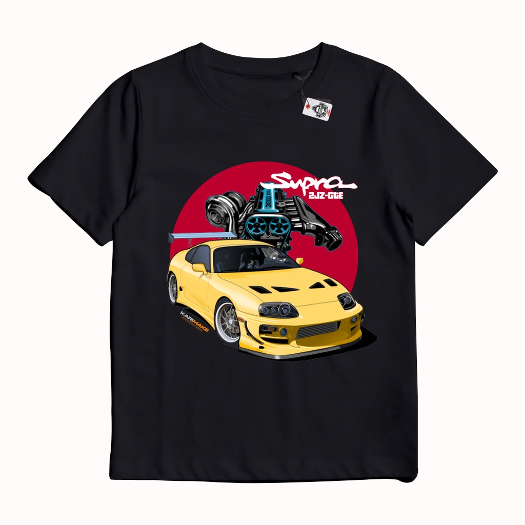 Jual KARIMAKE Kaos Baju T Shirt Distro Anak Unisex Gambar Mobil TOYOTA SUPRA MK4 JDM LEGEND ...