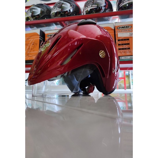 Jual HELM CAT DEWASA HALF FACE CX POLOS SNI | Shopee Indonesia