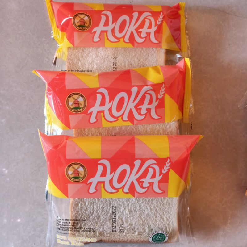 Jual roti aoka panggang sandwich all varian rasa | Shopee Indonesia