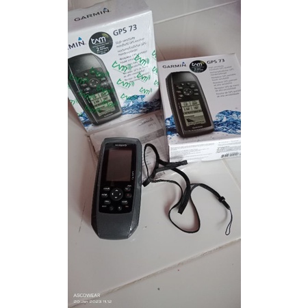 Jual ASCOWEAR GPS GARMIN 73 ALAT PENDETEKSI LOKASI IKAN Versi BAHASA ...