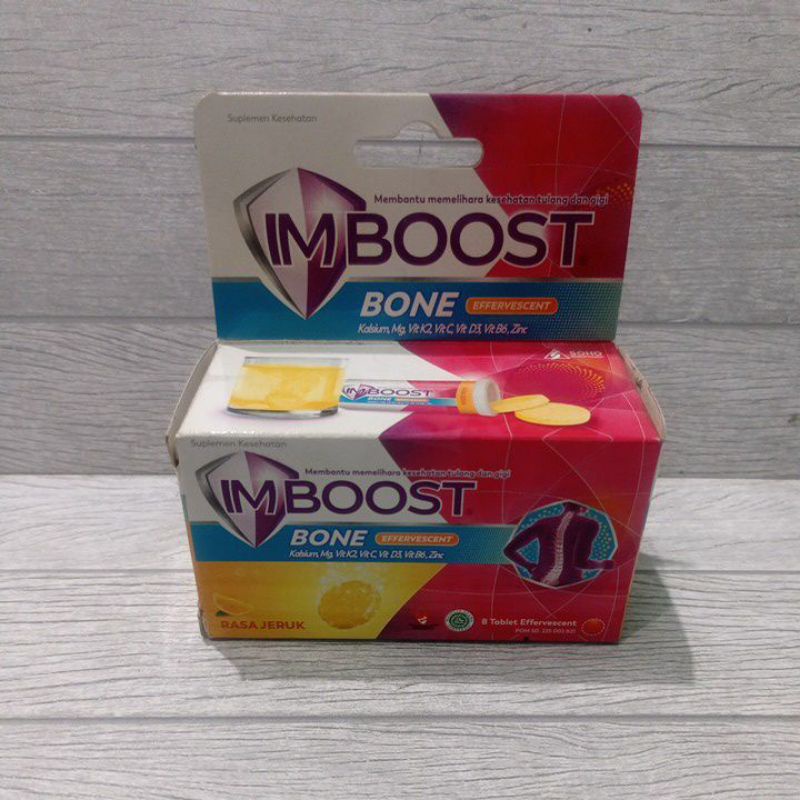 Jual Imboost Bone Effervescent (isi 8 tab) | Shopee Indonesia