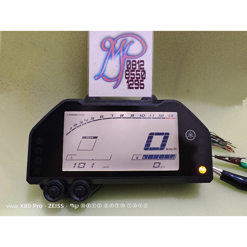 Jual speedometer meter kilometer yamaha new r25 mt25 r3 mt03 ABS ori ...