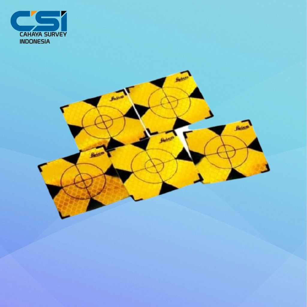 Jual Survey Reflector Sheet 6x6 / Prisma Target Sticker 6x6 | Shopee ...