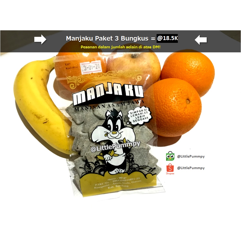 Jual Manisan Asem Jawa Manjaku | Permen Asem Jawa Manjaku | Paket Isi 3 ...