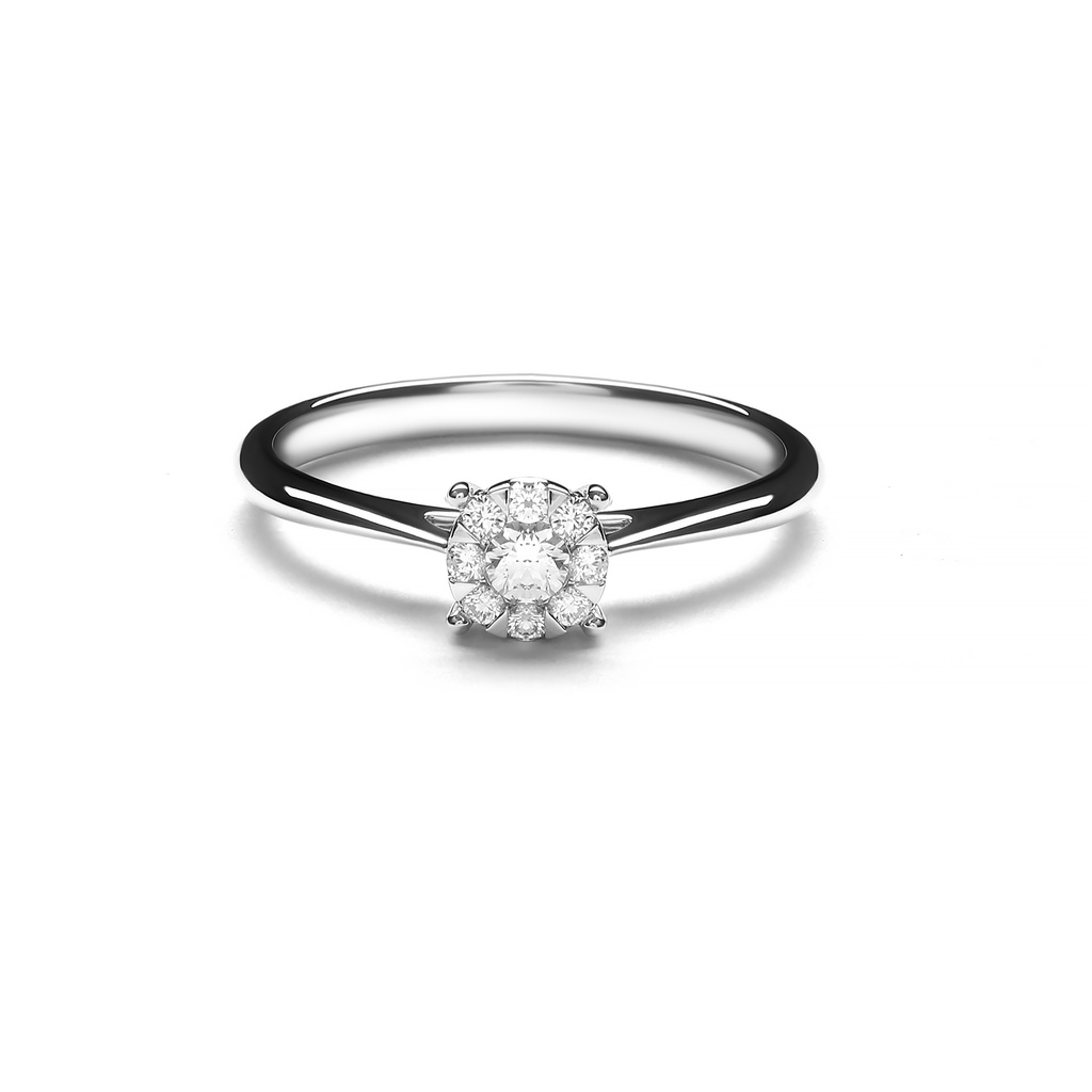 Jual Lino and Sons - Cincin Berlian F VVS (Angelo Large Diamond Ring ...