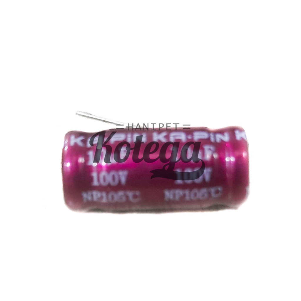 Jual Ka Pin NON POLAR Kapasitor 10uF 100V Tweeter Capasitor Capacitor ...