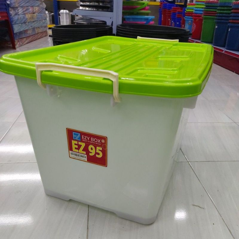 Jual CONTAINER BOX EZY 95 LITER | Shopee Indonesia