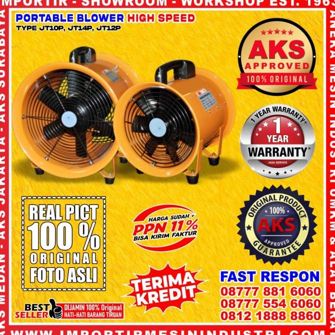 Jual Kipas Blower Portable Ventilator 12 Inch / 220 V Exhaust Fan Industri Star Seller | Shopee ...
