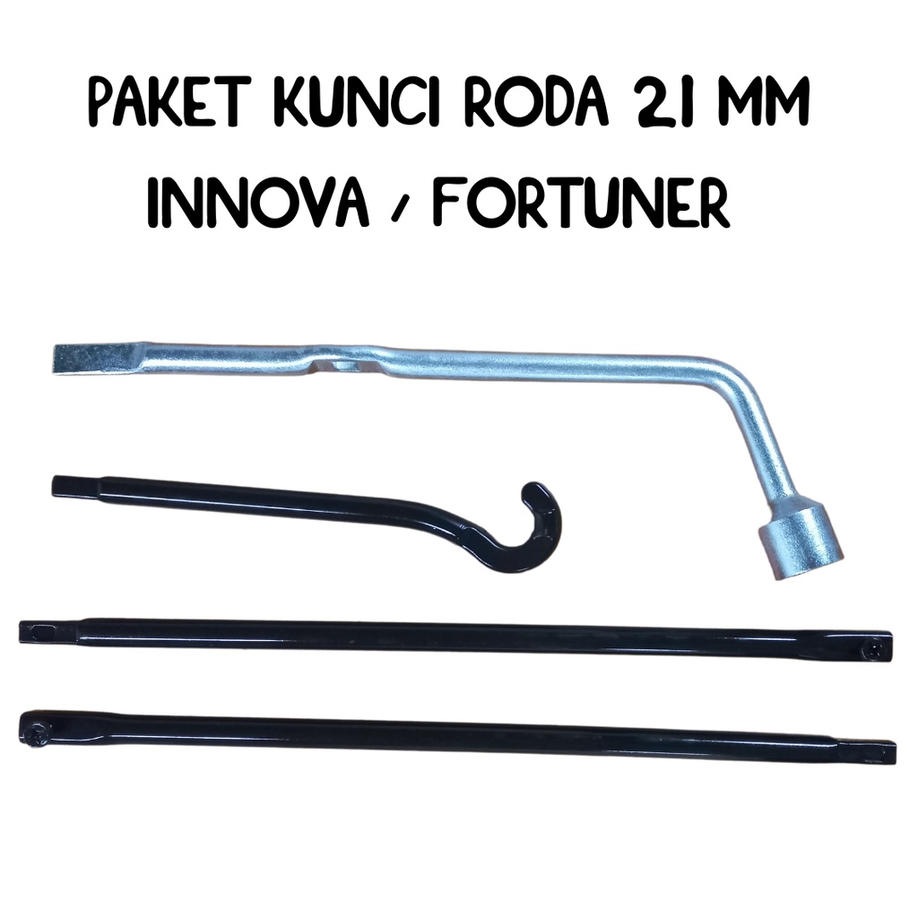 Jual Kunci Roda 21MM Innova Fortuner Hilux Metema Original | Shopee ...