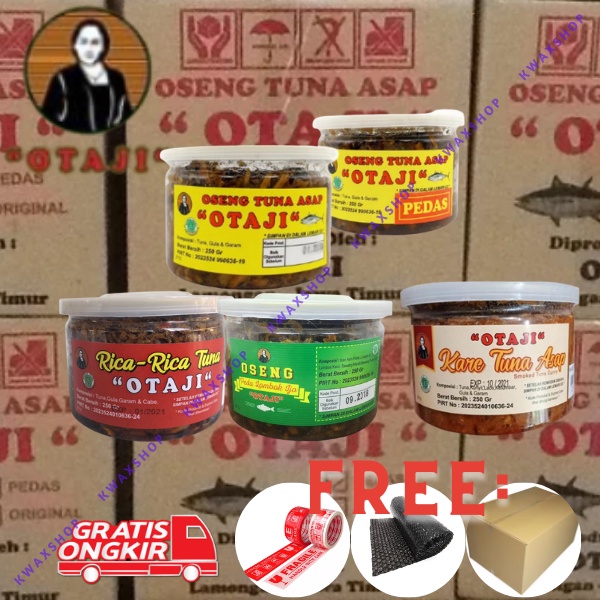 Jual OTAJI Oseng Tuna Asap 250 gr | Shopee Indonesia
