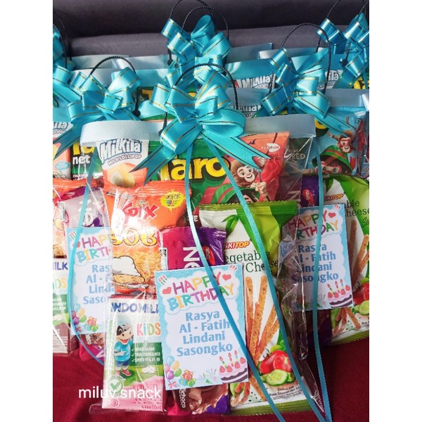 Jual PAKET HAMPERS PARCEL BINGKISAN Snack Ulang Tahun / Souvenir Ulang ...