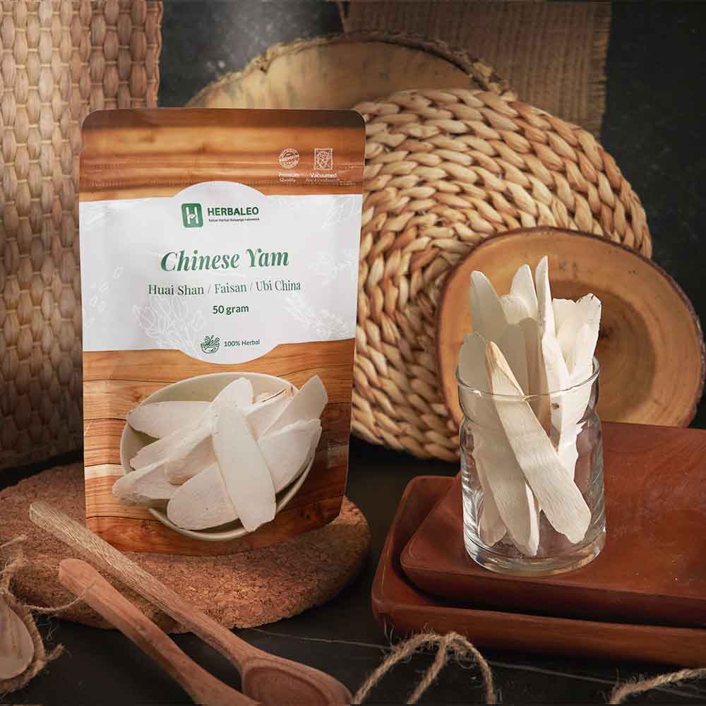 Jual Herbaleo Chinese Yam 50 gram ( Huai Shan / Faisan / Ubi China ...