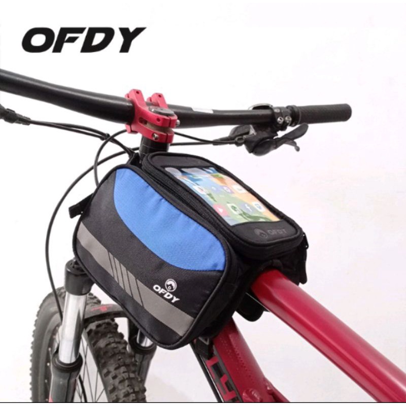 Jual Tas Frame Sepeda Tas Hp Sepeda Gunung MTB BMX OFDY 02 Waterproof ...