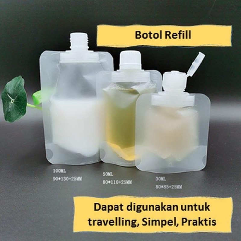 Jual Botol Refill Sampoo Sabun Travelling Botol Isi Ulang Sampo Tebal ...