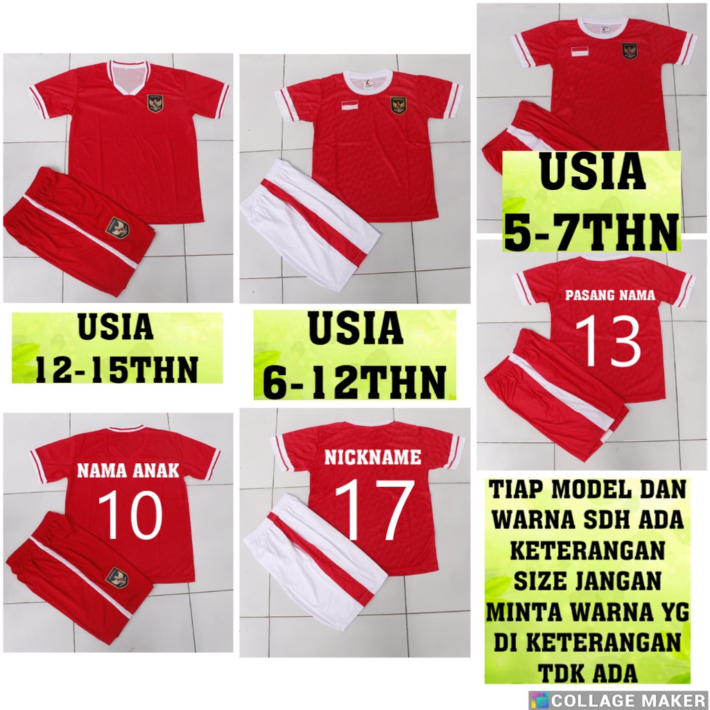 Jual jersey baju bola timnas/setelan baju timnas /setelan baju kaos ... Jual jersey baju bola timnas/setelan baju timnas /setelan baju kaos ...