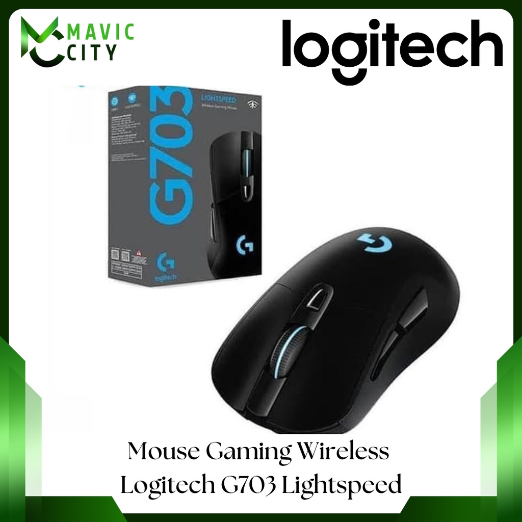Jual Mouse Gaming Wireless Logitech G703 Lightspeed - Garansi RESMI 2th | Shopee Indonesia