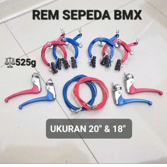 Jual ( WARNA ) KOMPLIT REM SEPEDA BMX ATAU REM SEPEDA MINI | Shopee ...
