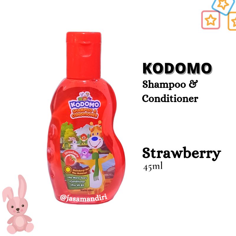 Jual Kodomo Shampoo Gel Botol 45ml | Shopee Indonesia