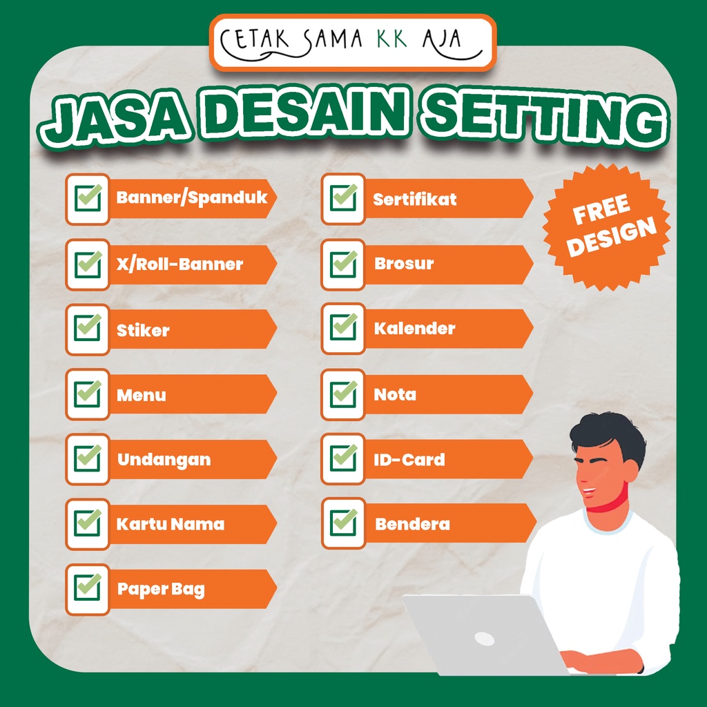 Jual JASA DESAIN SPANDUK BANNER UMKM LOGO BENDERA X-BANNER SOSMED ...