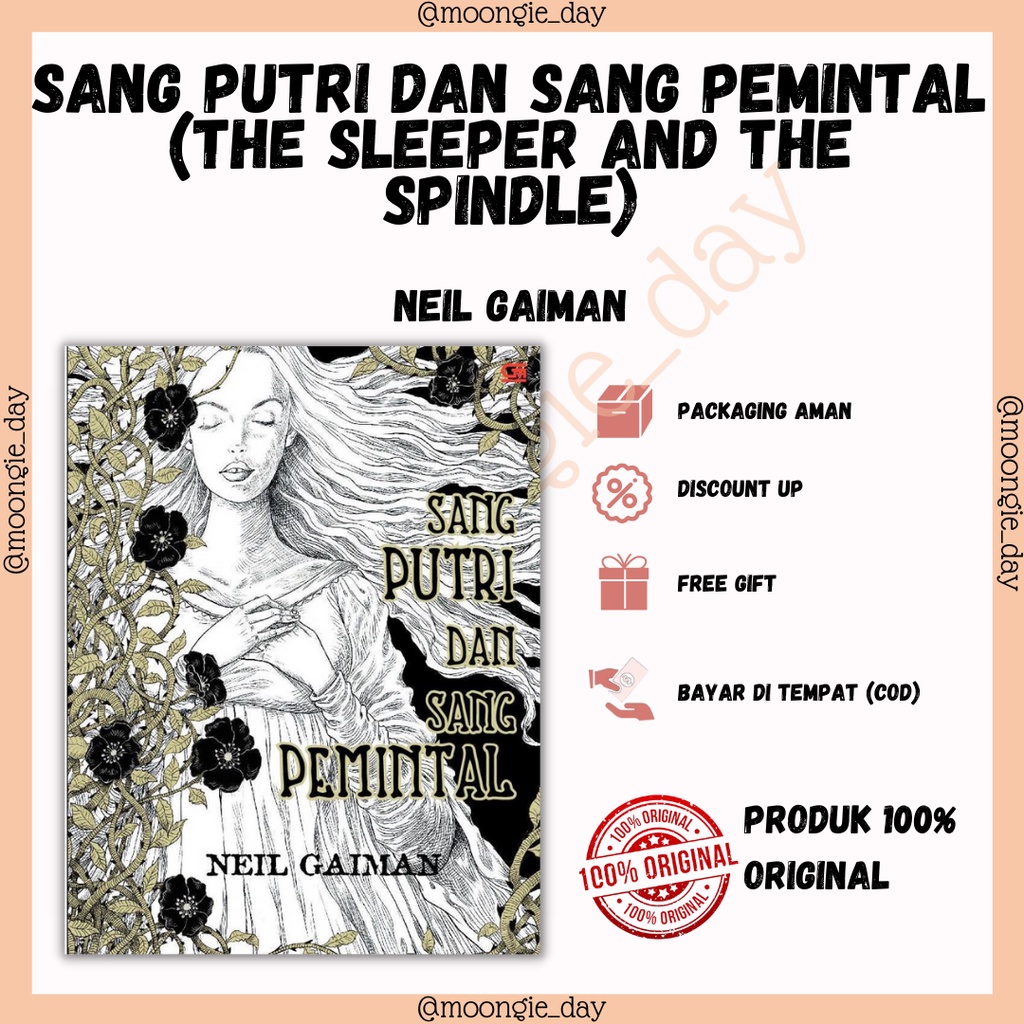 Jual NOVEL SANG PUTRI DAN SANG PEMINTAL BY NEIL GAIMAN (BARU/ORI ...