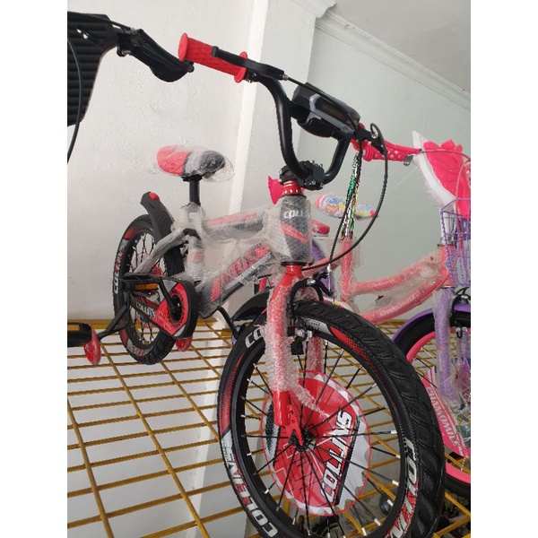 Jual Sepeda Anak Sepeda BMX 18 inch VELION ( Ban Jumbo ) ( Warna Merah ...