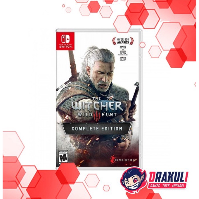 Jual Drakuli Hobbies Switch Game The Witcher 3 Wild Hunt Complete Edition (USA/English) | Shopee ...