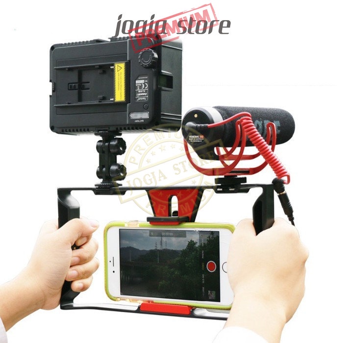 Jual Smartphone Handheld U-Rig Stabilizer HP 4-7 Inch for Video Vlog ...