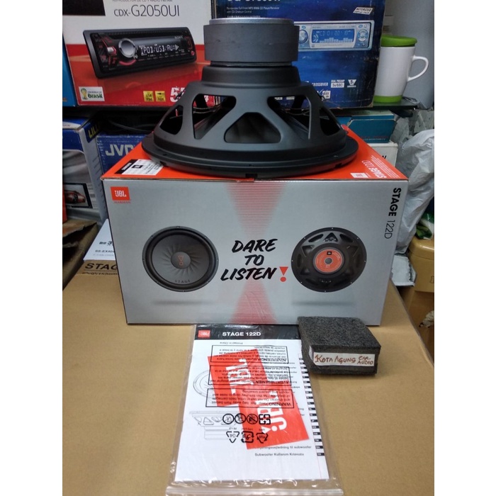 Jual Subwoofer JBL 12 inch double coil Stage 122D | Shopee Indonesia