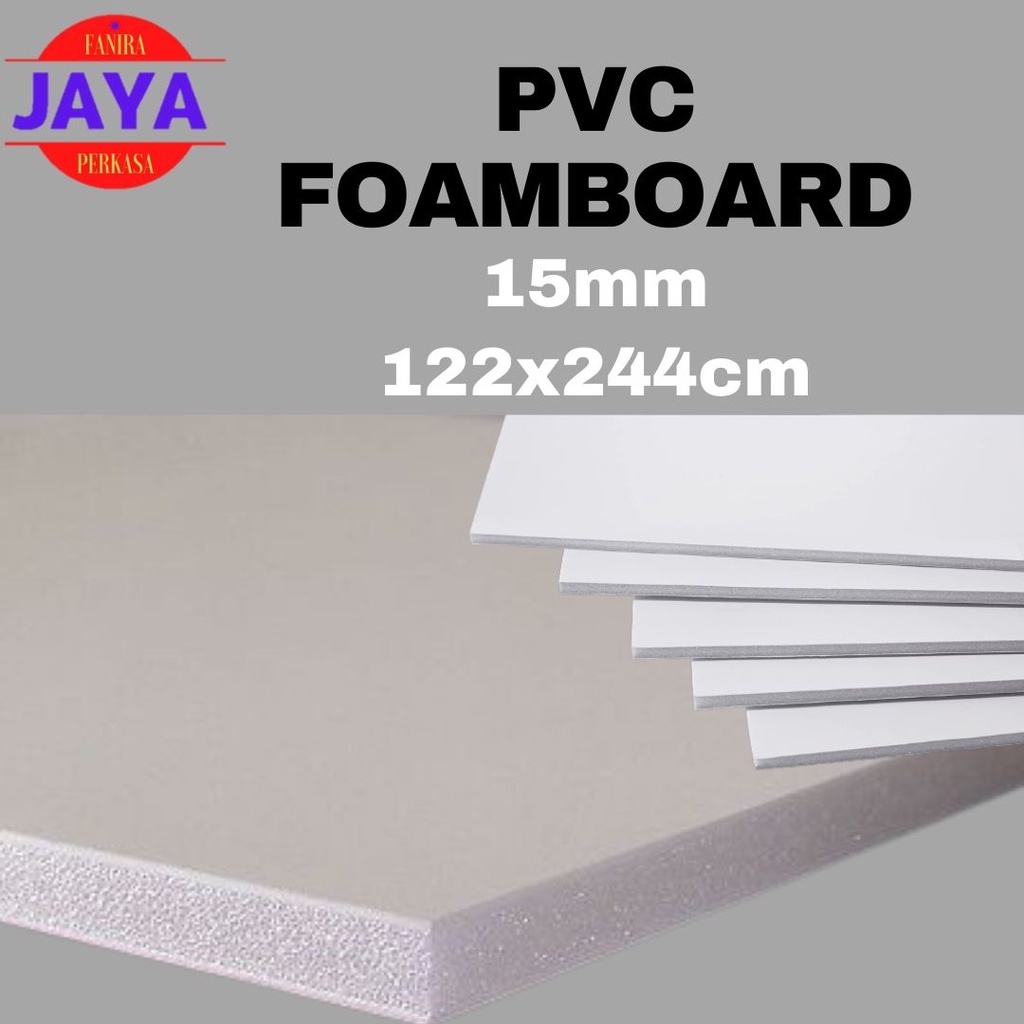 Jual PVC Foamboard Sheet Lembaran 15mm ukuran 122 X 244cm Kitchen Set Murah - FJP | Shopee Indonesia