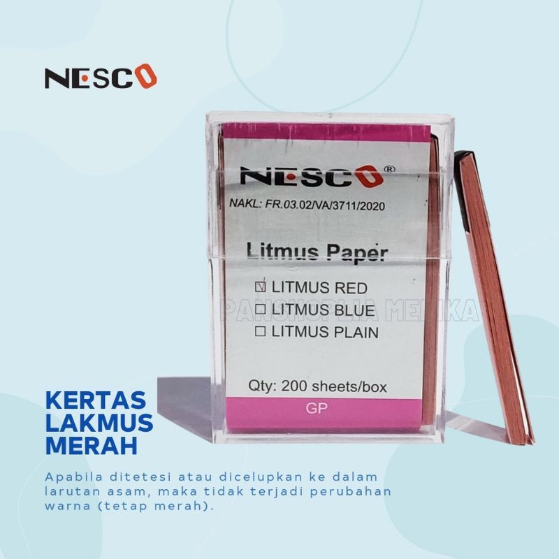 Jual kertas Lakmus / Litmus Paper Merah | Shopee Indonesia