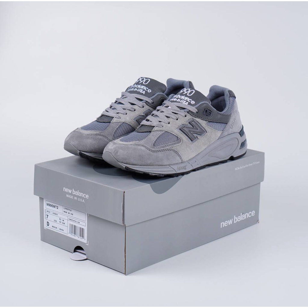 Jual Sepatu New Balance 990 v2 X WTAPS Grey Original BNIB Full Tag ...