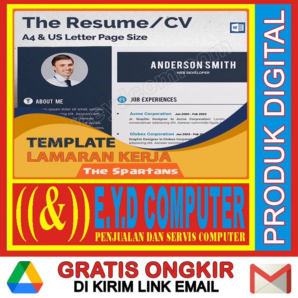 Jual 330+ DESAIN TEMPLATE CV CURRICULUM VITAE RESUME DAFTAR RIWAYAT ...
