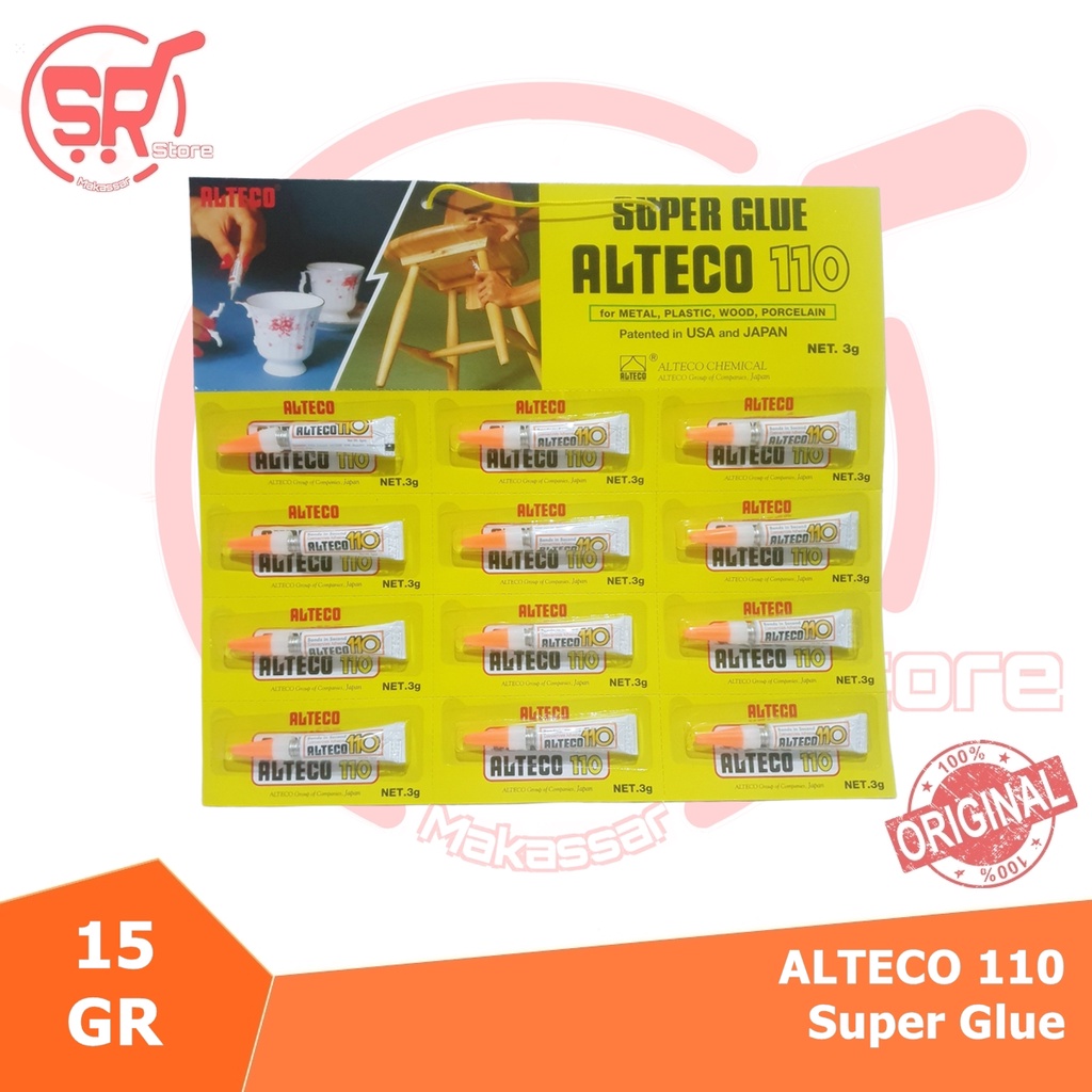 Jual ALTECO 110 LEM SUPER GLUE, Lem Serbaguna Alteco dan Lainnya ...