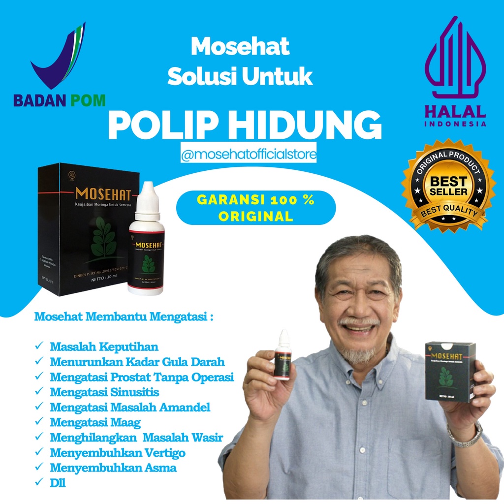 Jual Mosehat Obat Polip hidung Herbal Ampuh Original Terbukti ...
