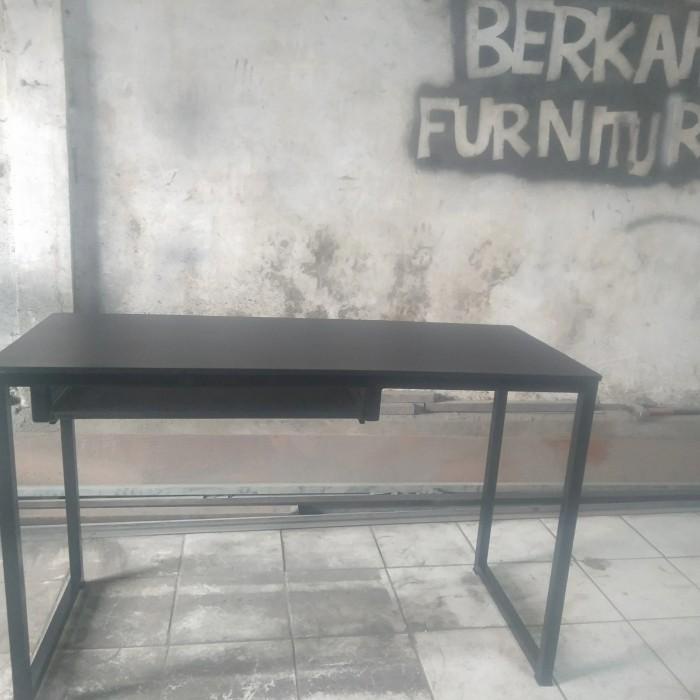 Jual meja kantor+laci keyboard uk 120x50x75 | Shopee Indonesia