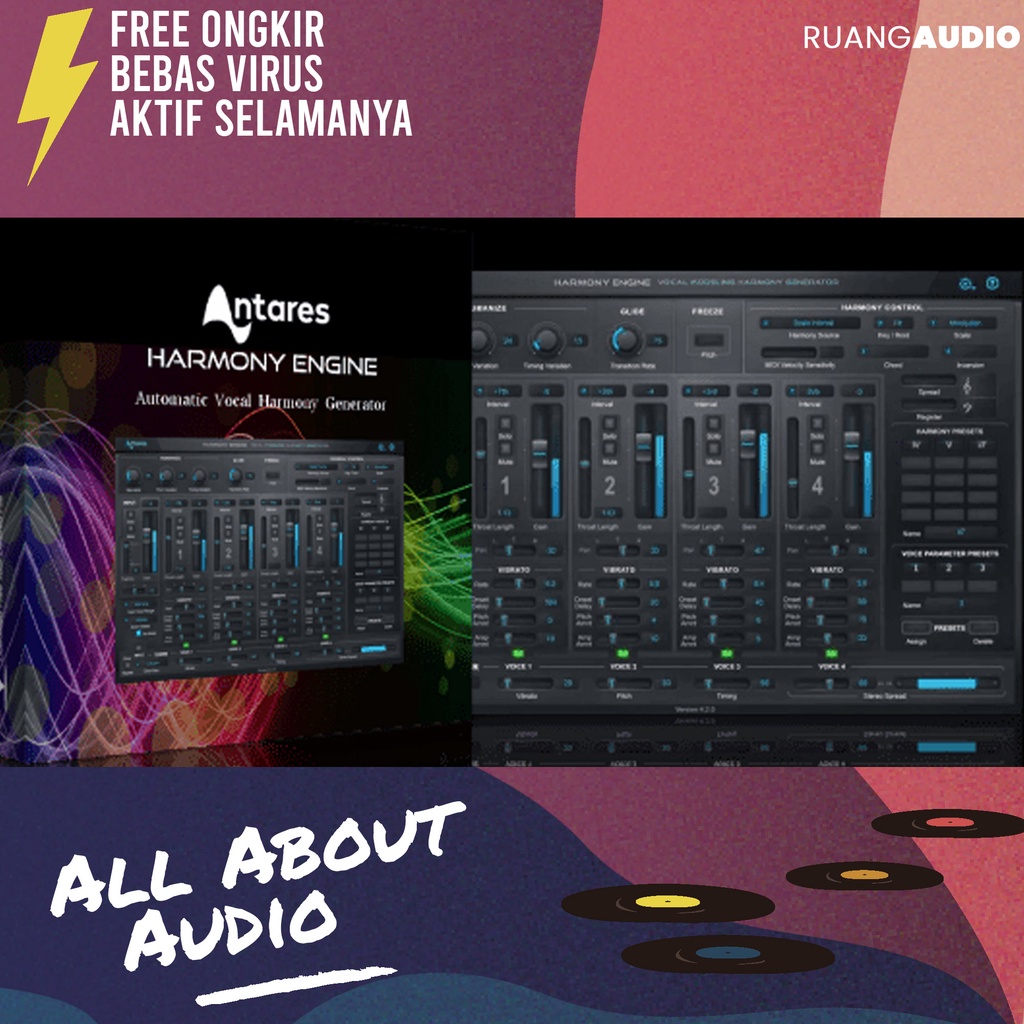 Jual Antares Harmony Engine v4.4.0 WIN/MAC ( Full Activated ) | Shopee ...