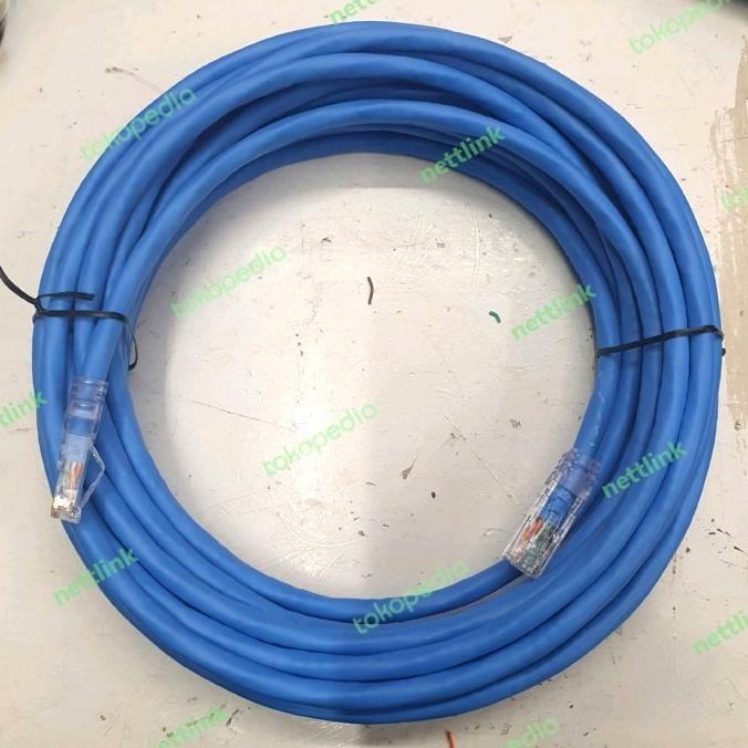 Jual patch cord cat 6A 20 meter panduit/ kabel lan cat 6A panduit 20 ...
