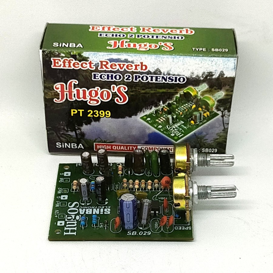 Jual KIT ECHO EFFEC REVERB PT2399 + 2 PAM PRE AMP MIC HUGOS | Shopee ...