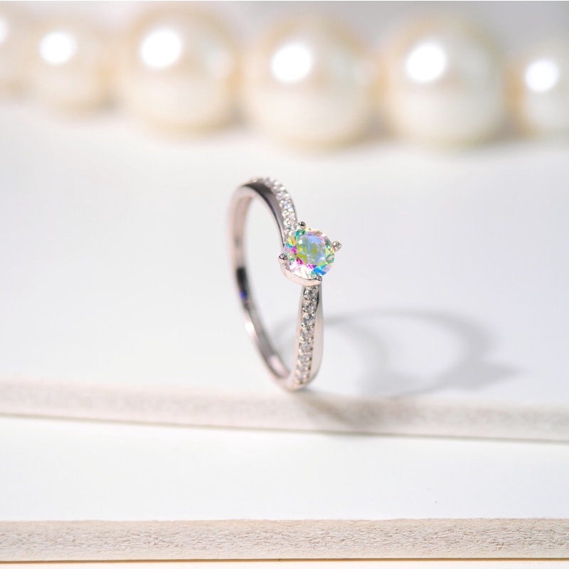 Jual Cincin Emas Solitaire Aurora Line - Toko Emas Gadjah | Shopee Indonesia