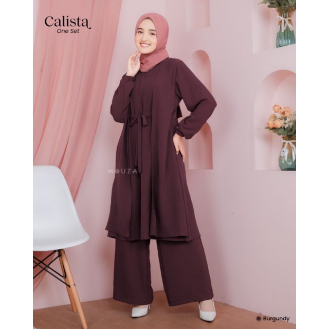 Jual READY BERGARANSI CALISTA ONE SET MODEL KULOT DESAIN KEKINIAN ...