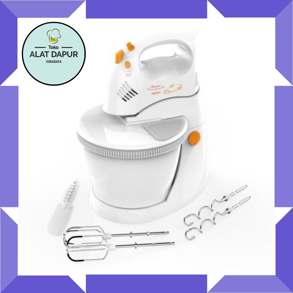 Jual Maspion Stand Mixer MT 1180 3 Liter Pencampur Pengaduk Adonan ...