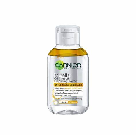 Jual [Mini] Garnier Micellar Pink & Biphase Cleansing Water 50ml ...