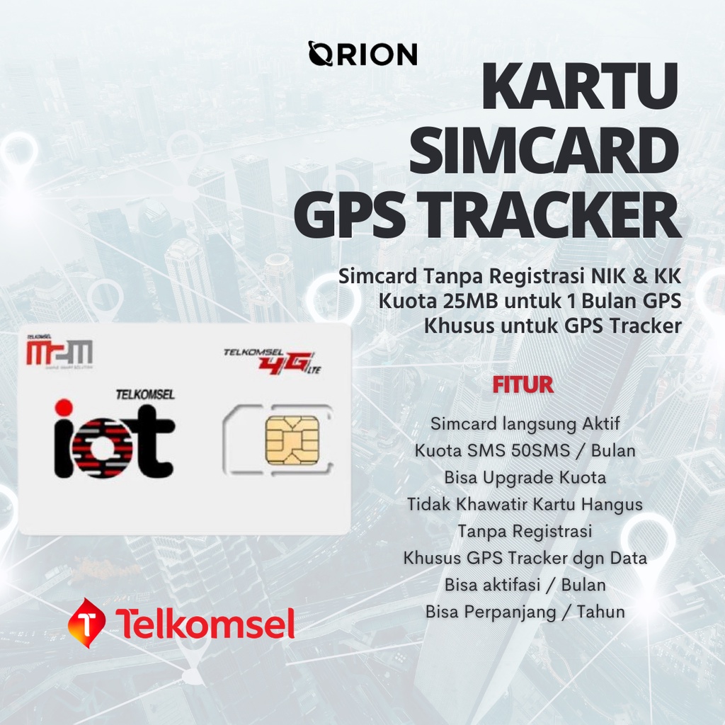 Jual Kartu Perdana SimCard GPS Tracker Telkomsel M2M IOT | Shopee Indonesia